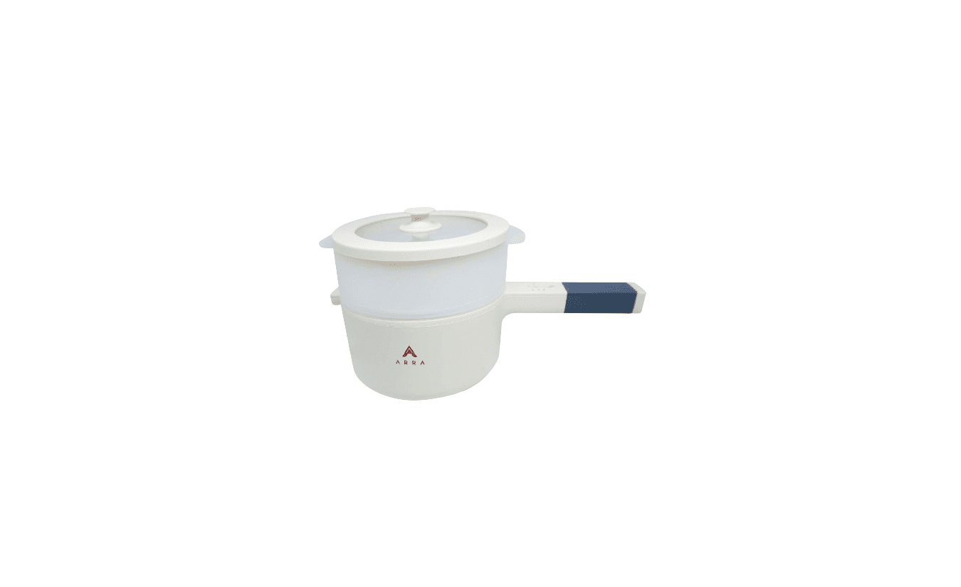 JUAL ARRA ELECTRIC COOKING POT 1016W CREAM TERBARU | ARRA.ID